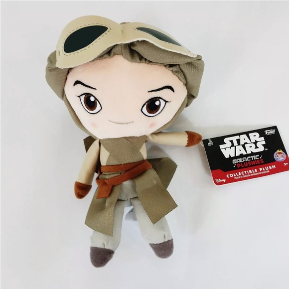 Disney | Toys | Disney Funko Star Wars Galactic Plushies Rey Plush Mini ...